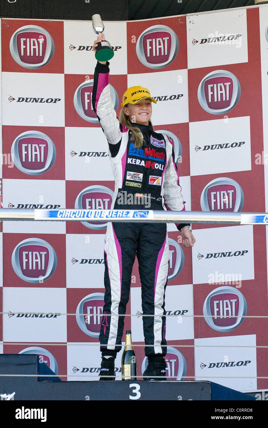 Carmen Jorda, F3 racing driver and winner of the F3 Spanish cup ...