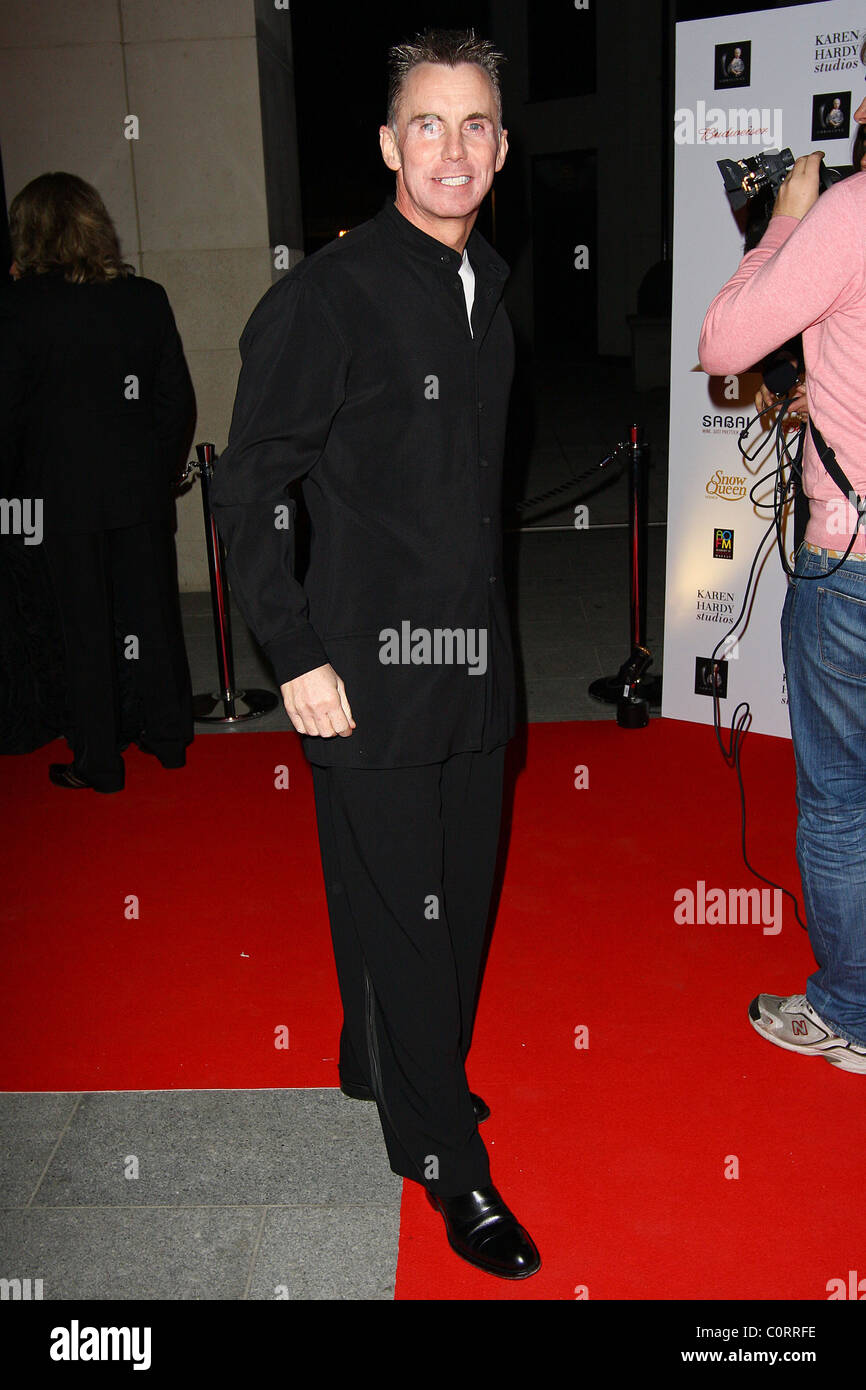 Gary Rhodes attends a party for the launch of the new Karen Hardy dance ...