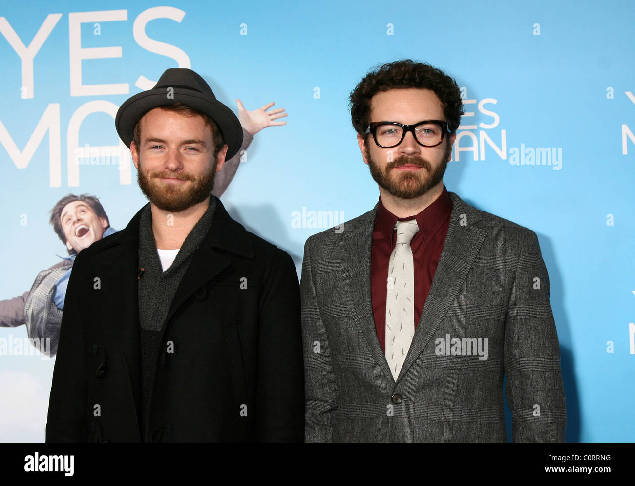 Chris Masterson and Danny Masterson Los Angeles Premiere of 'Yes Man ...