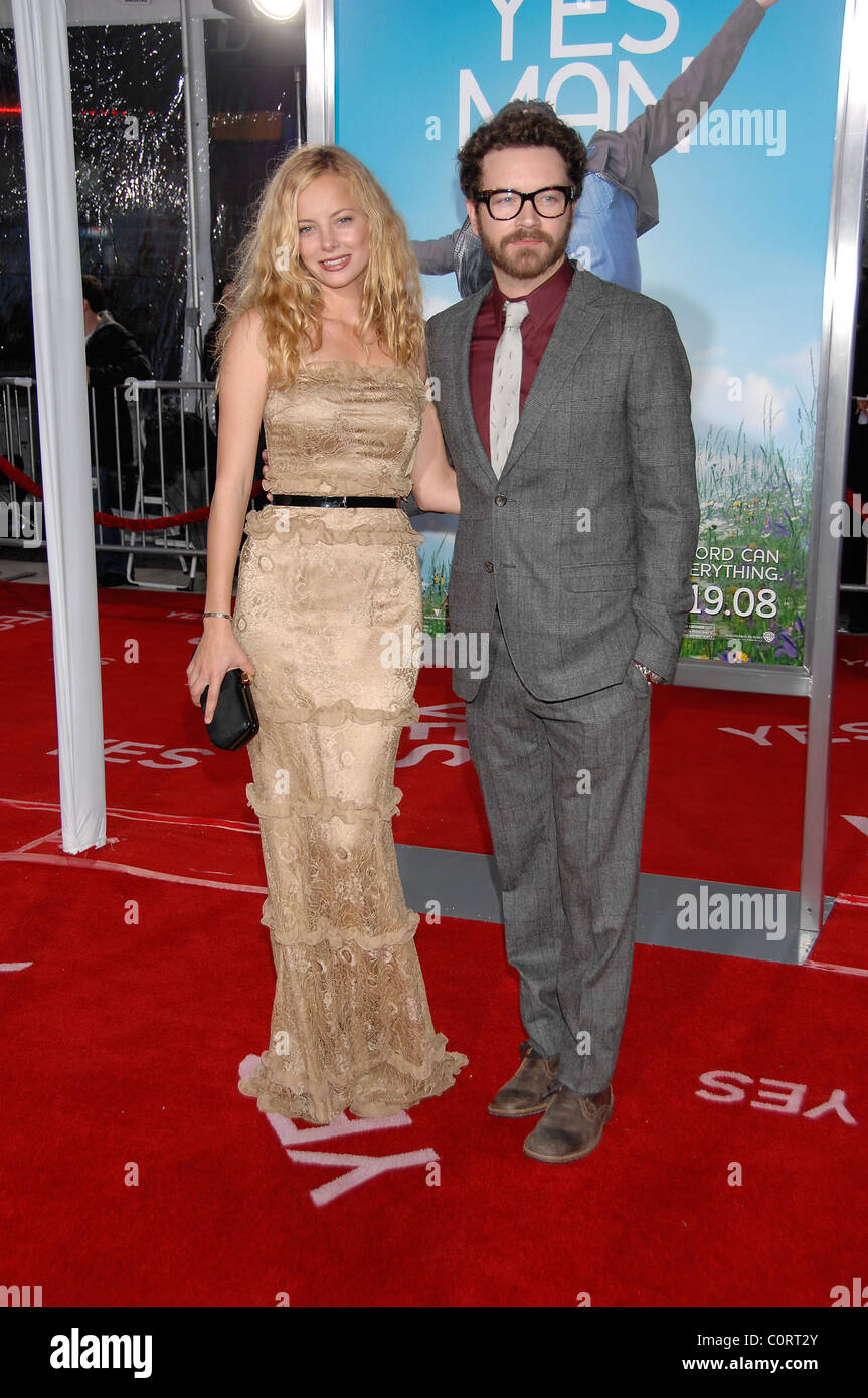 Bijou Philips and Danny Masterson Los Angeles Premiere of 'Yes Man ...