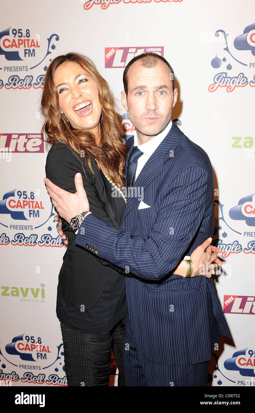 Lisa Snowdon and Johnny Vaughan The Jingle Bell Ball at the O2 Arena ...