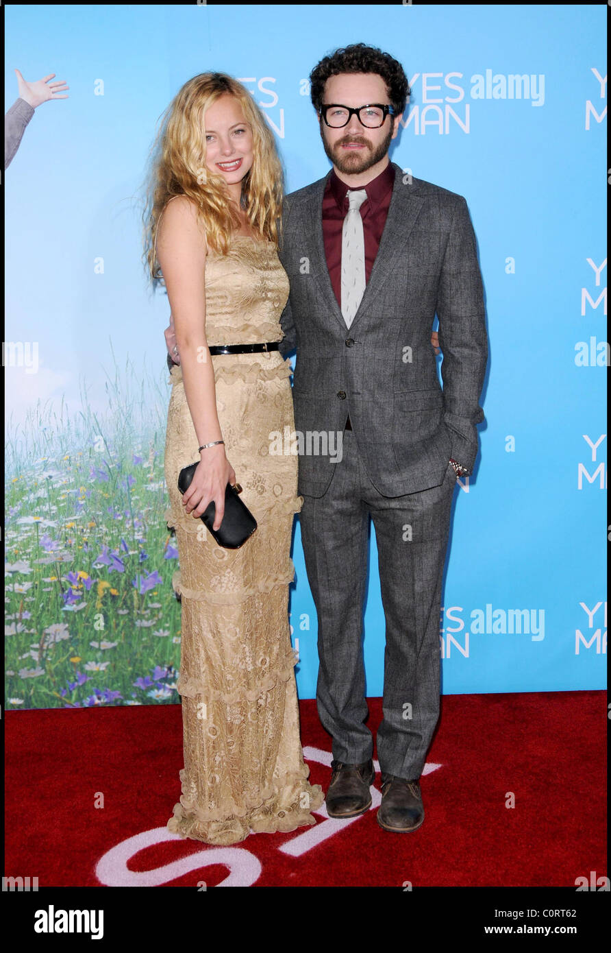 Danny Masterson and Bijou Phillips Los Angeles Premiere of 'Yes Man ...