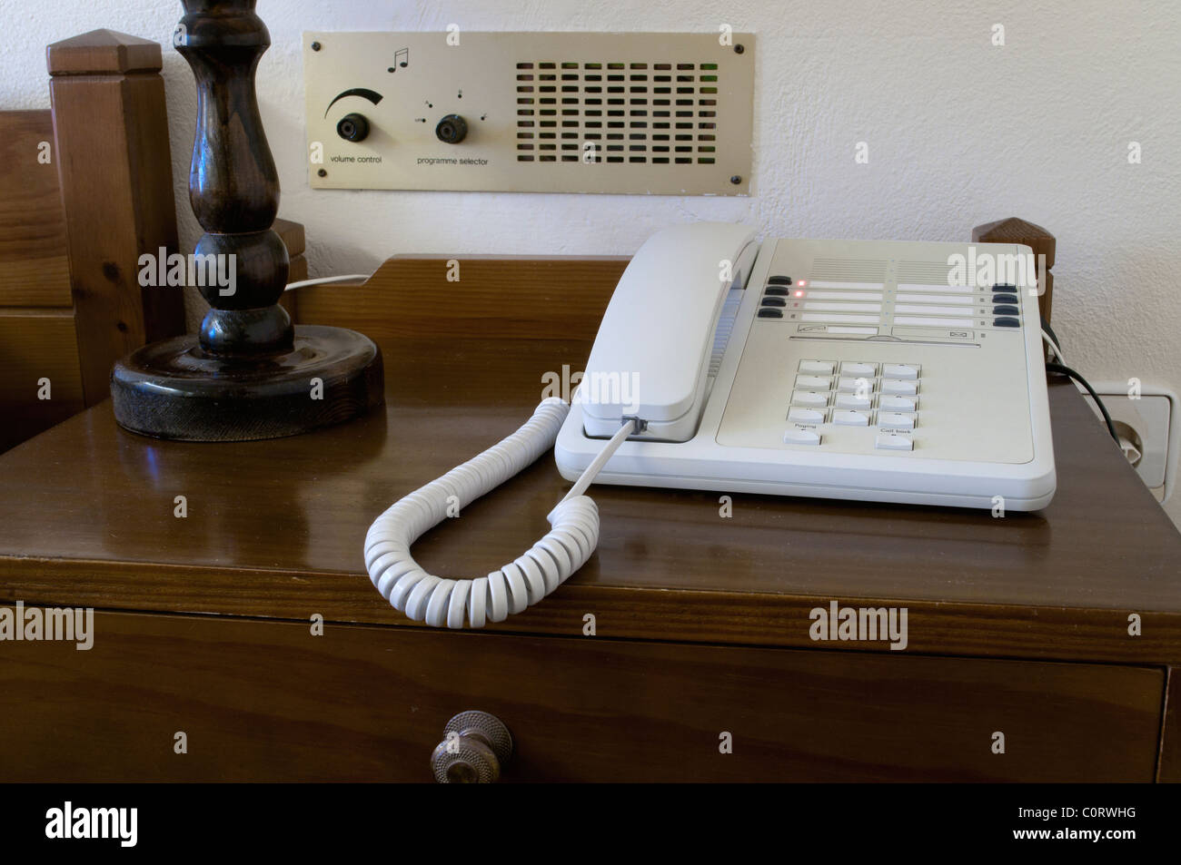 telephone in hotel room Stock Photo - Alamy