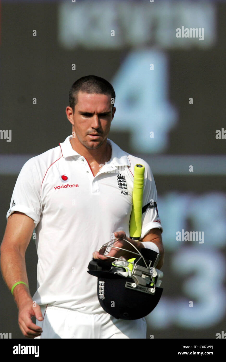 Kevin Pietersen India versus England Test Match Series - Day 1 England ...