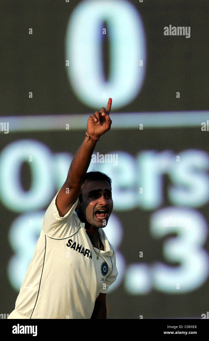 Amit Misra India versus England Test Match Series - Day 1 Chennai ...