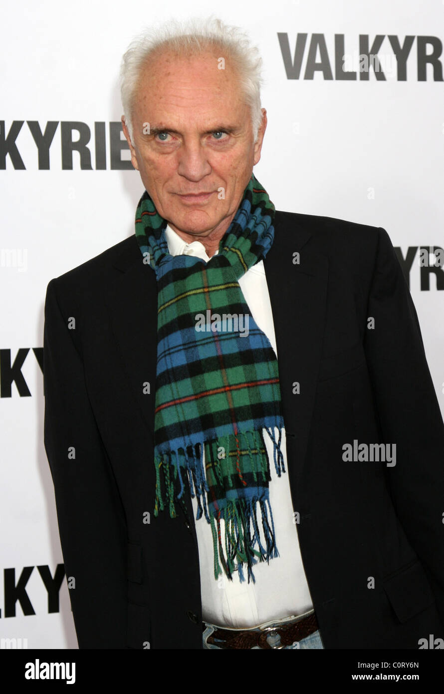 Terence Stamp Los Angeles Premiere of 'Valkyrie' held at The Directors ...