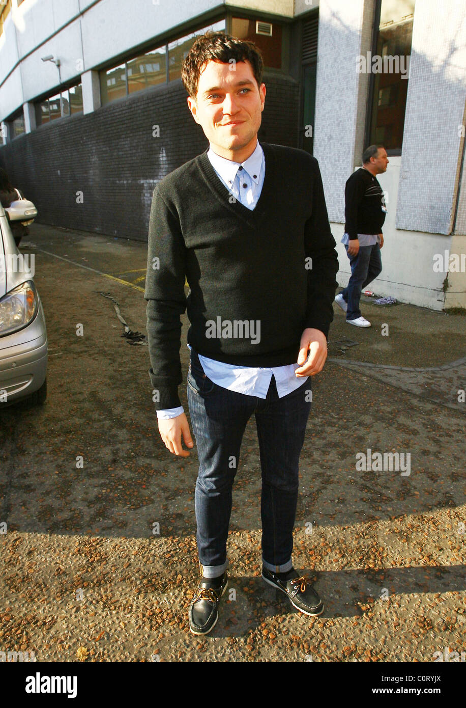 Mathew Horne from the BBC series "Gavin and Stacey" leaving the ITV ...
