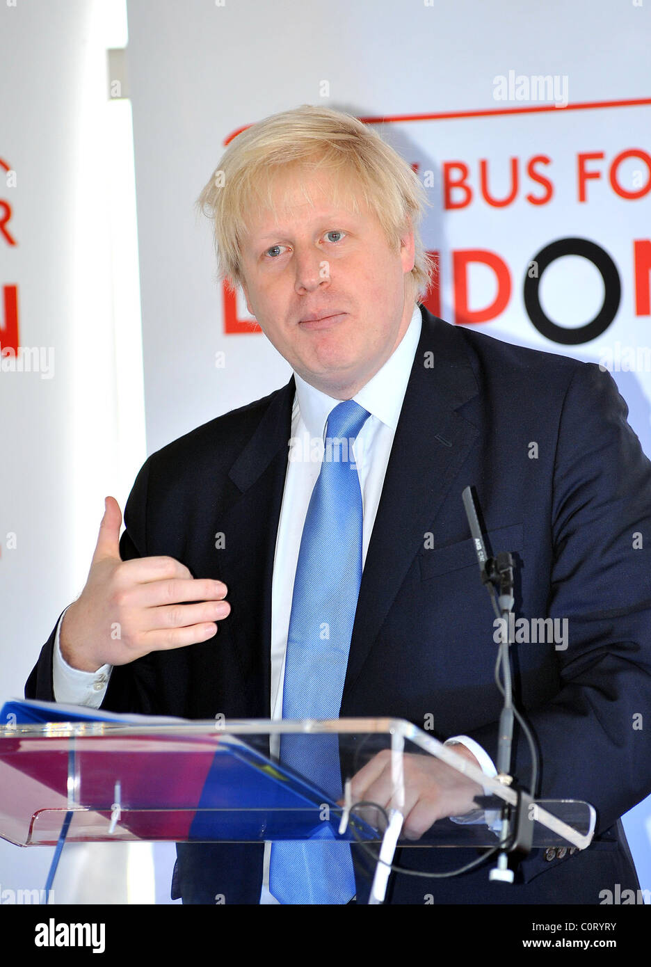Boris Johnson, Mayor of London Mayor announces results of New Bus for ...