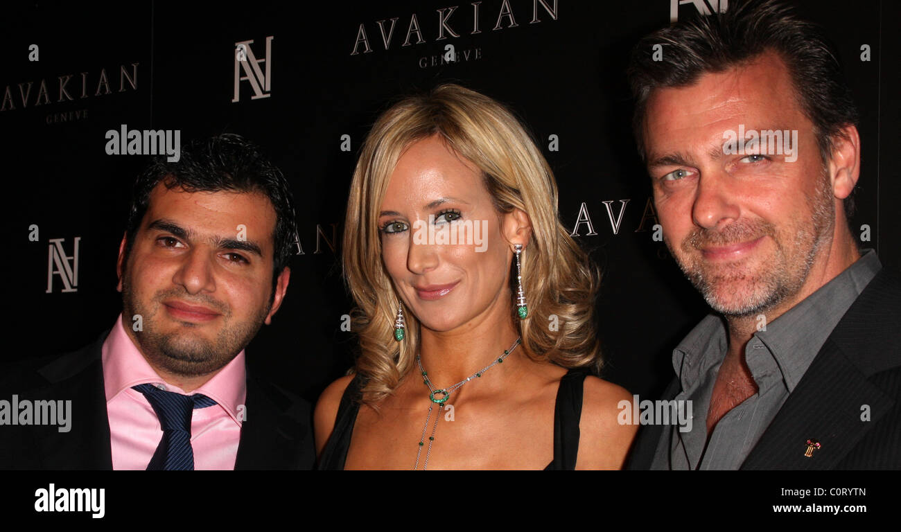 Haig Avakian, Ray Stevenson and Lady Victoria Hervey Launch of the ...