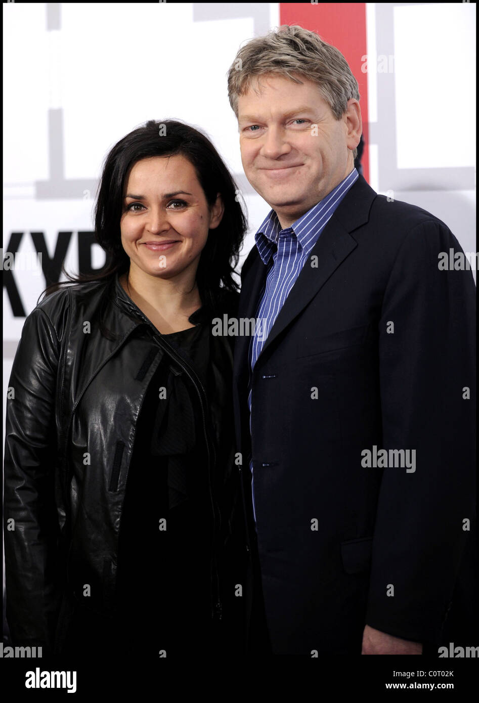 Kenneth Branagh and his wife Lindsay Brunnock Los Angeles Premiere of ...