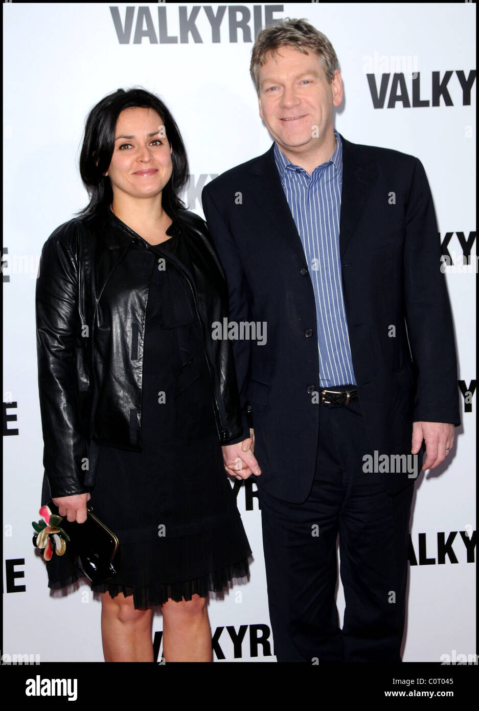 Kenneth Branagh and his wife Lindsay Brunnock Los Angeles Premiere of ...