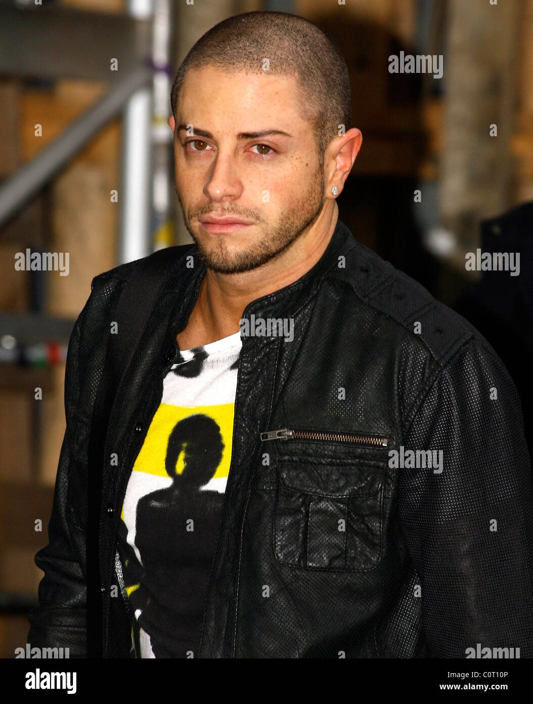 Brian Friedman arriving at the X Factor studios London, England - 12.12 ...