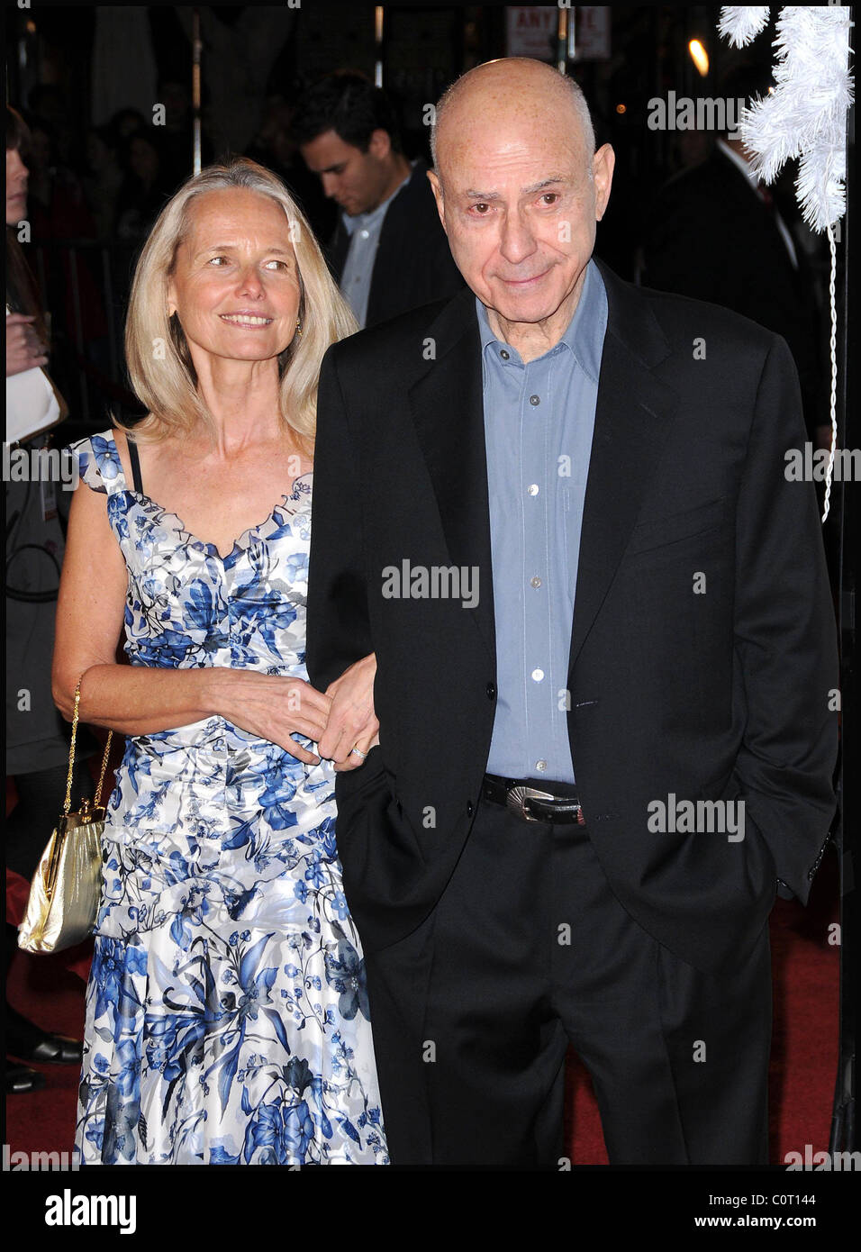 Alan Arkin arriving at the 'Marley & Me' world premiere at the Mann's ...