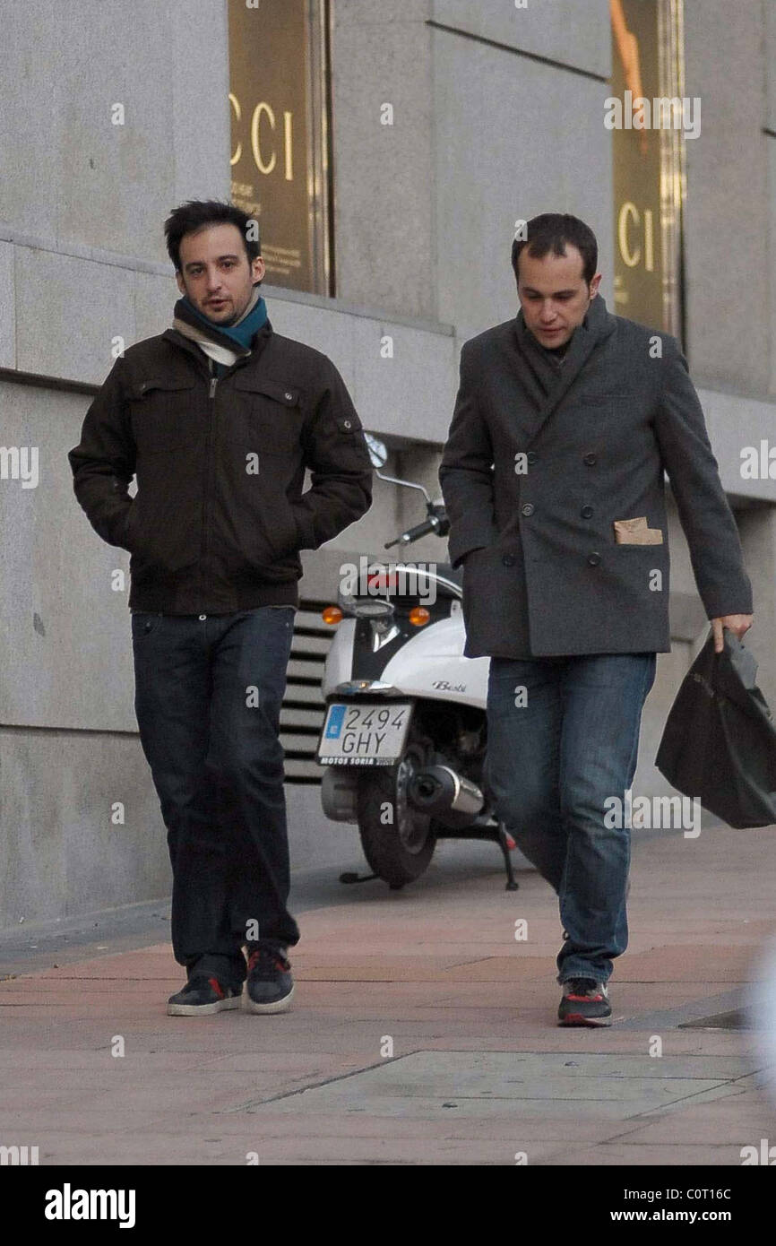 Spanish Director Alejandro Amenabar seen out shopping with a friend ...