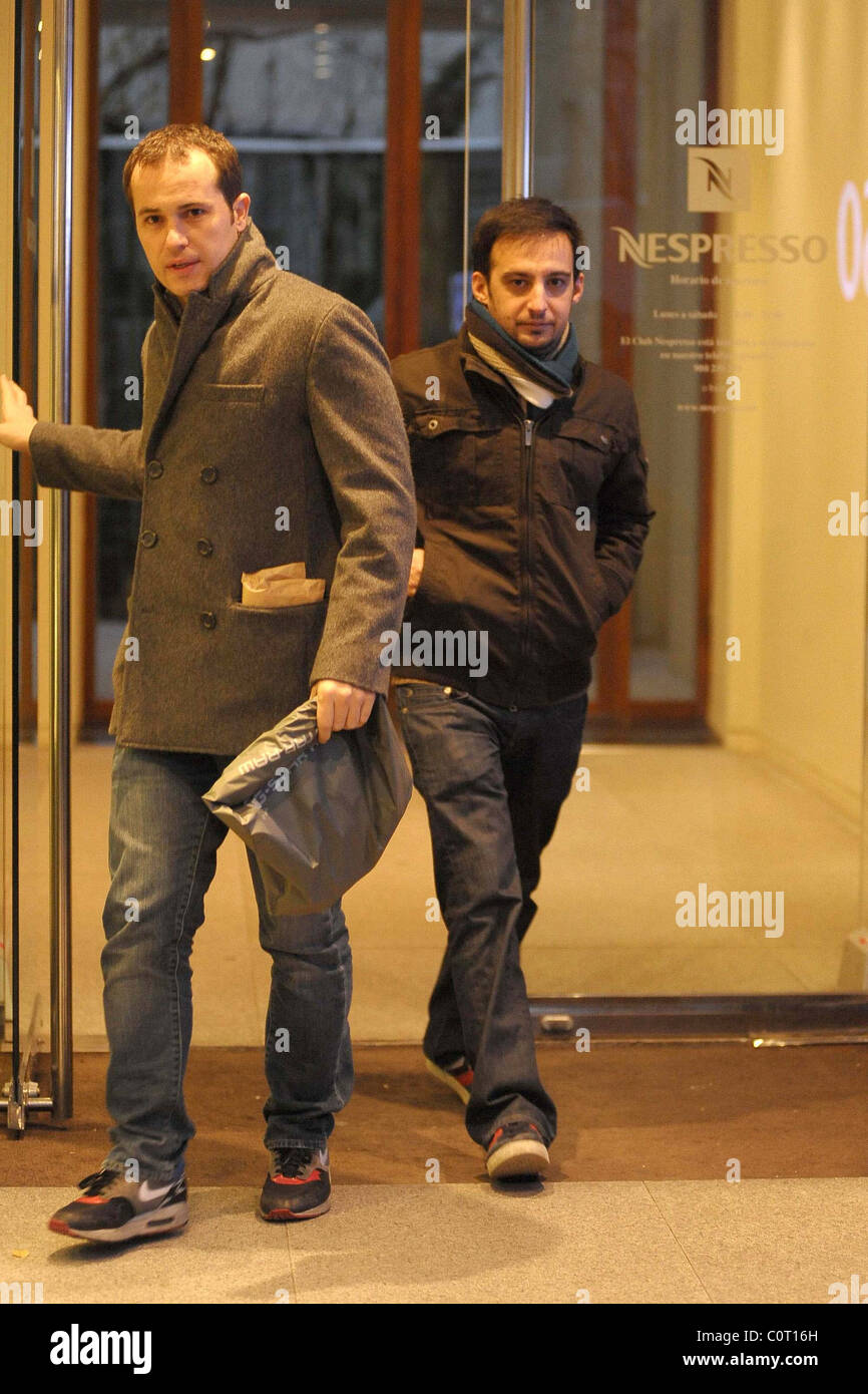 Spanish Director Alejandro Amenabar seen out shopping with a friend ...