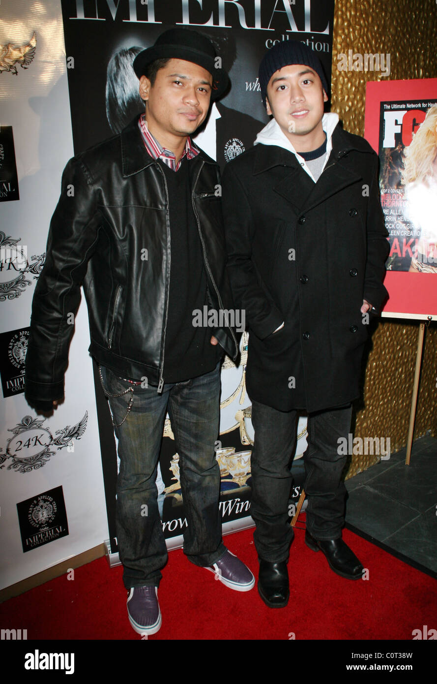 Jorge-Luis Pallo and Allen Evangelista FG Magazine Release Party with ...