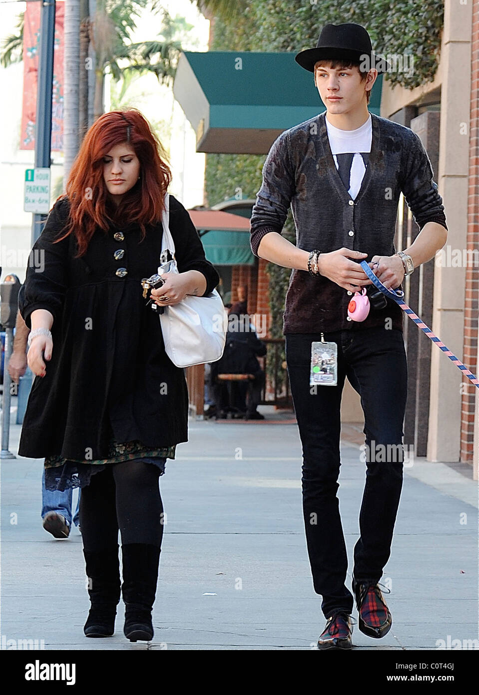 Luke Worrell Kelly Osbourne's fashion-model Fiance, goes shopping with ...