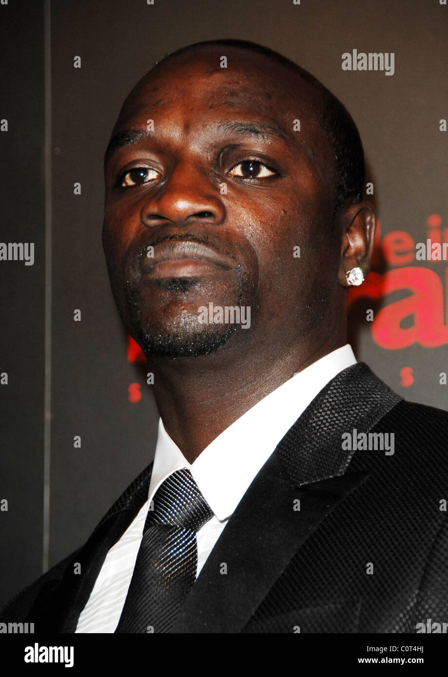 Akon attends the launch of the Maranello V8 watch designed by Akon and ...