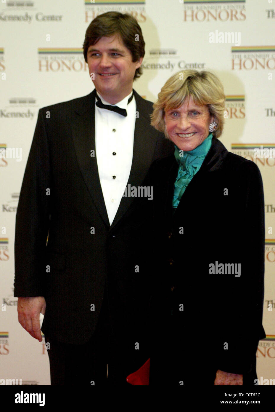 Mrs Jean Smith and son The 2008 Kennedy Center honourees gather for the ...