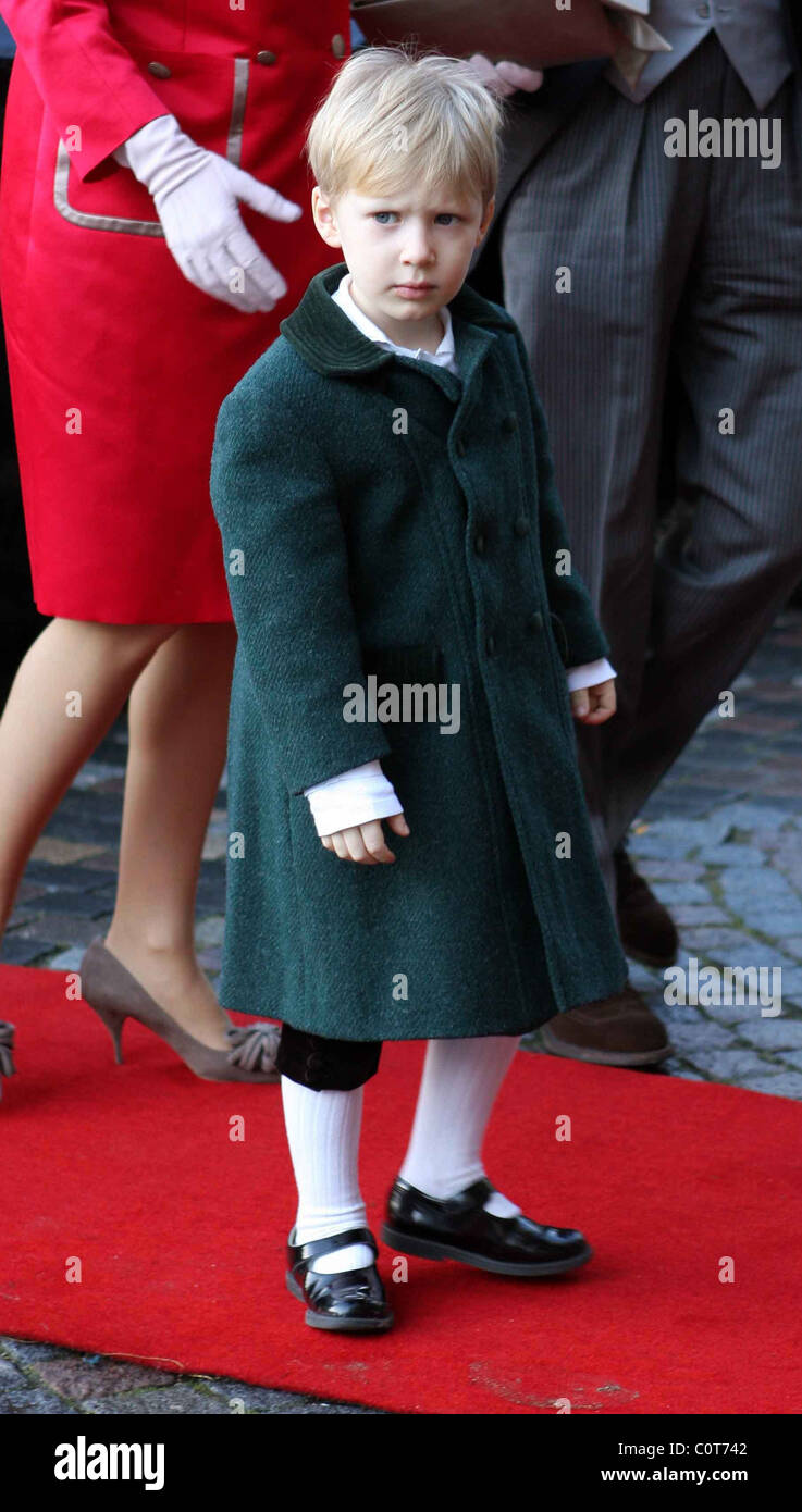 Prince Jean, Son of Prince Guillaume and Princess Sybilla of Luxembourg ...