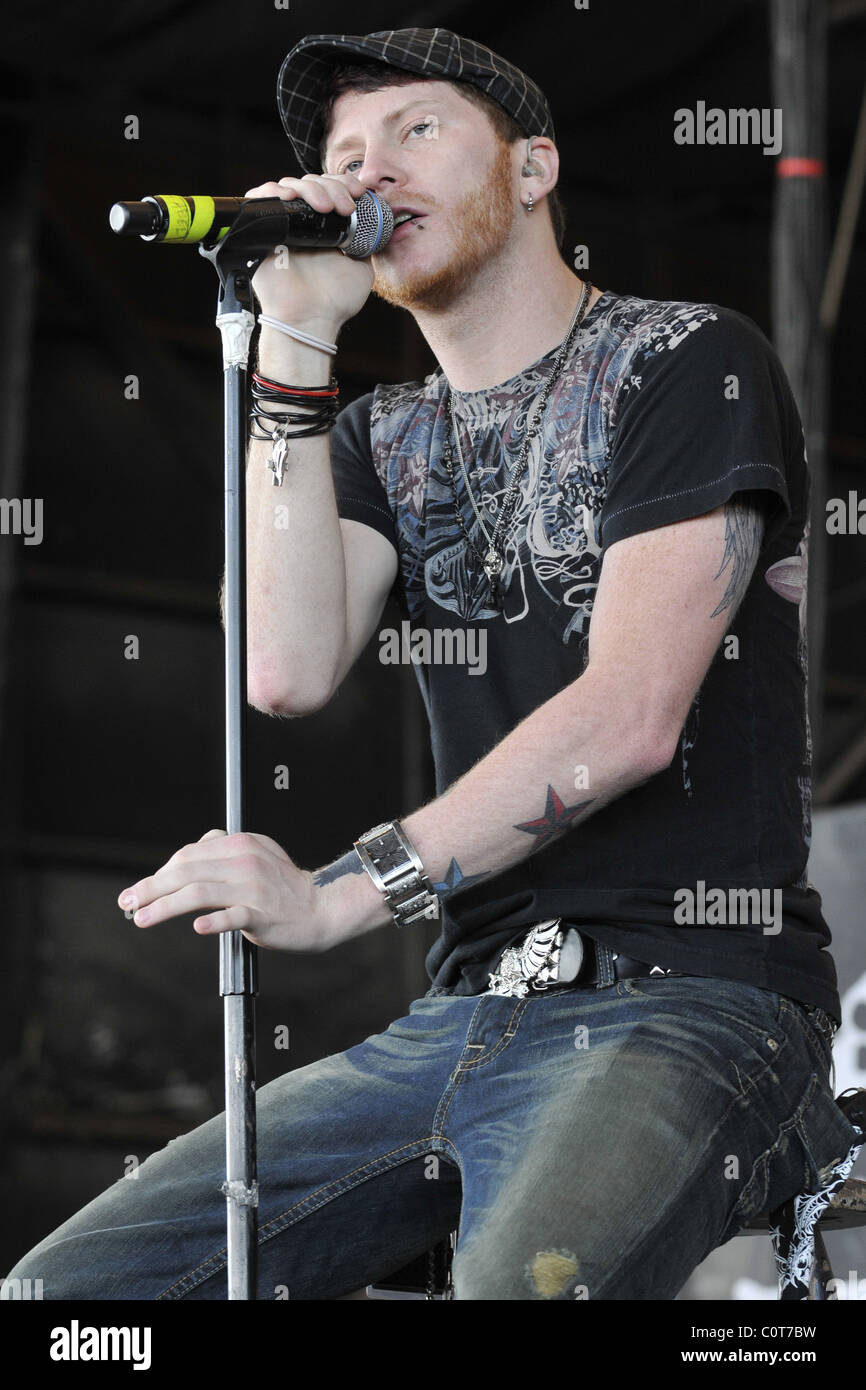 Jared Weeks of Saving Able 'Buzz Bake Sale' concert at the Cruzan ...