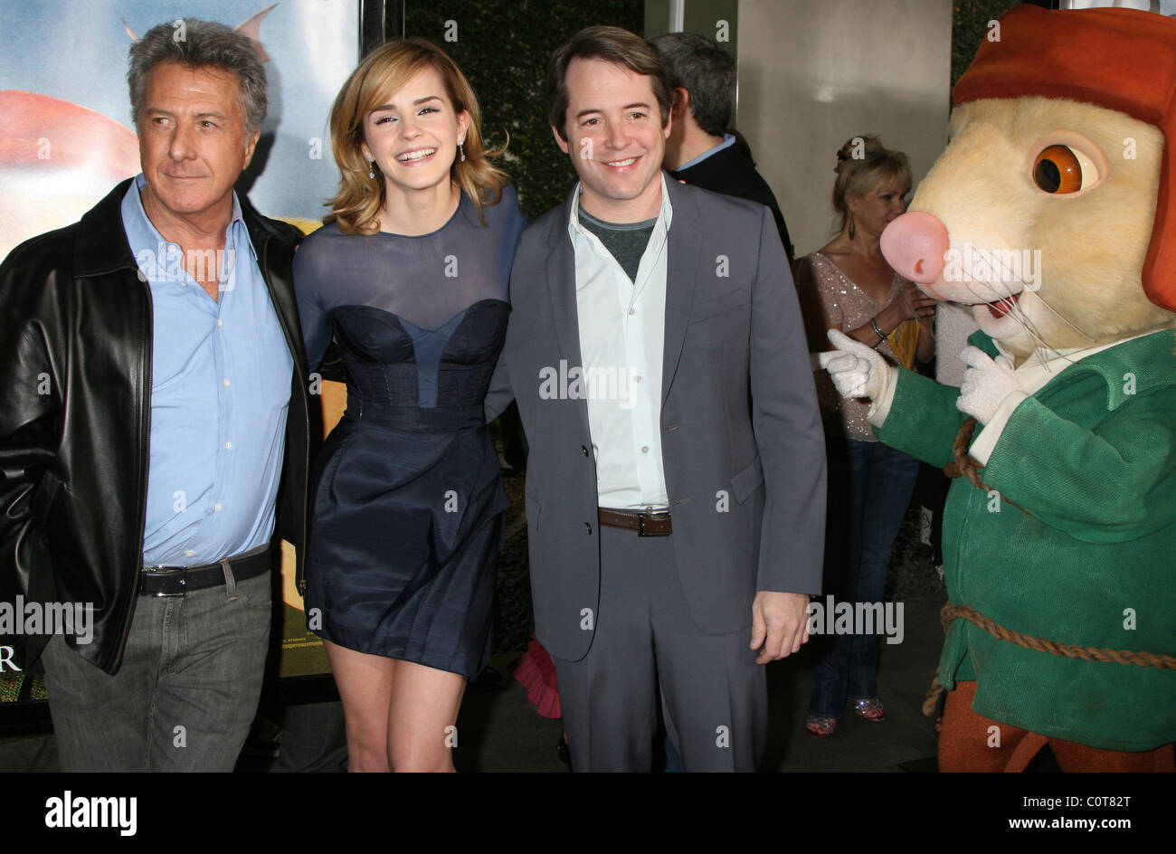 Dustin Hoffman, Emma Watson and Matthew Broderick, Premiere of "The ...