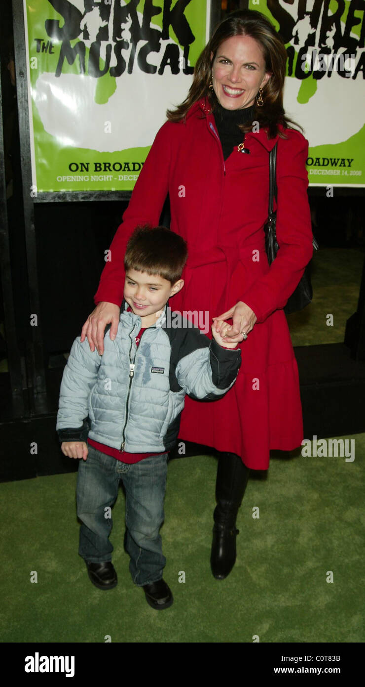 Natalie Morales and her son Josh Rhodes Opening Night of the new ...
