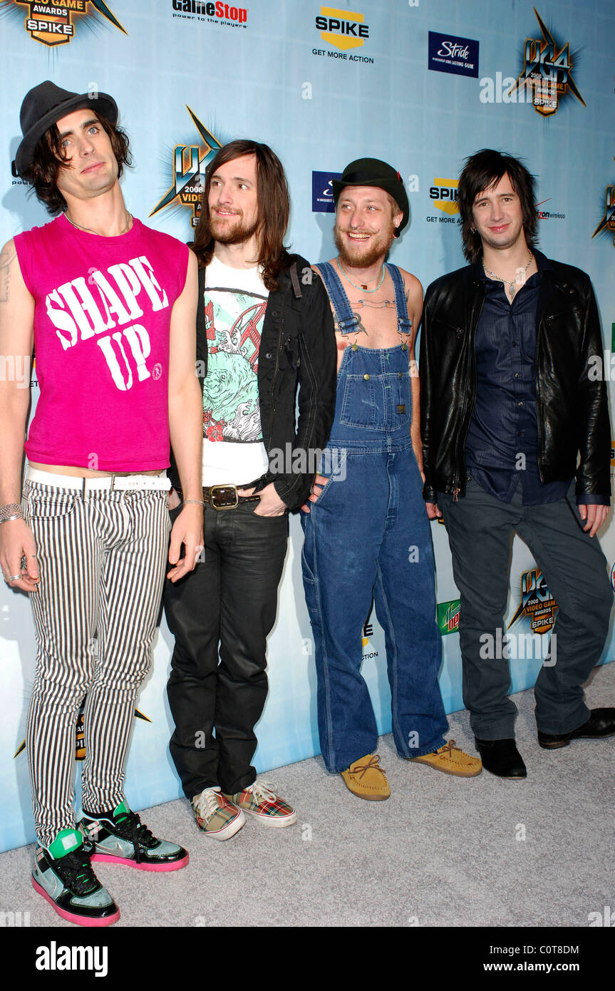 All American Rejects' -Tyson Ritter, Mike kennerty, Chris gaylor and ...