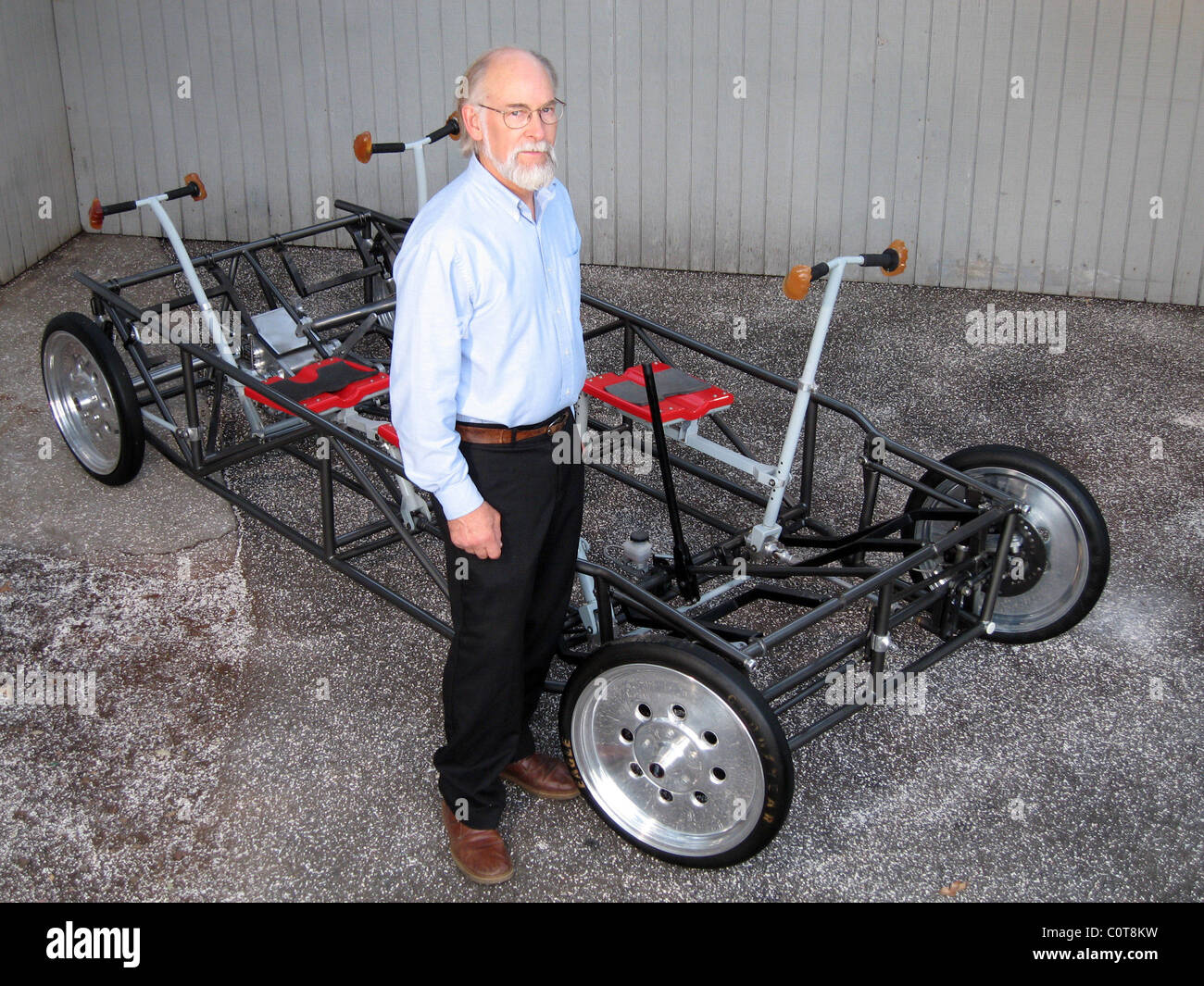 The human-powered car Yeah, it's not going to replace your Porsche any ...