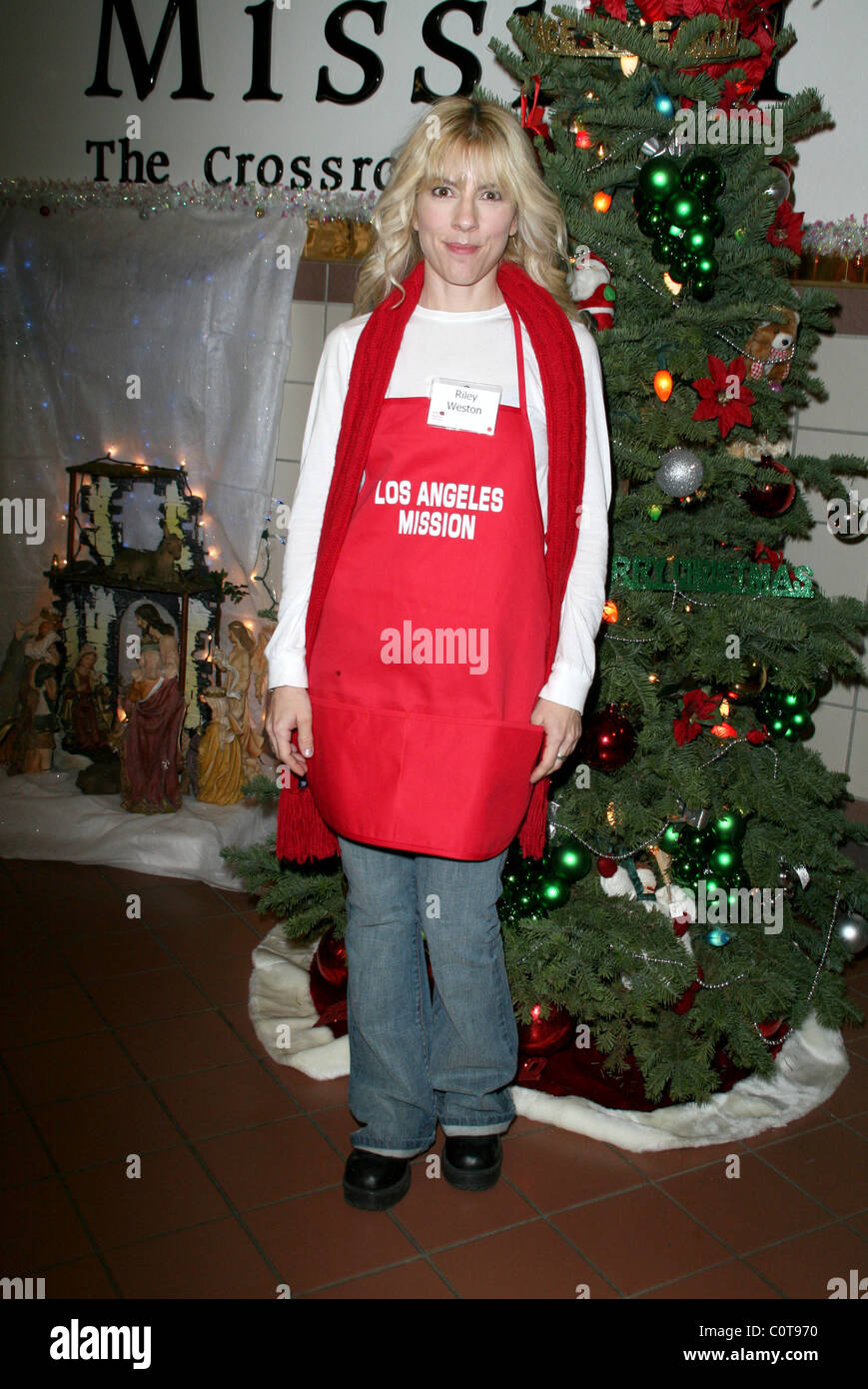 Riley Weston Christmas Eve at The Los Angeles Mission Los Angeles ...