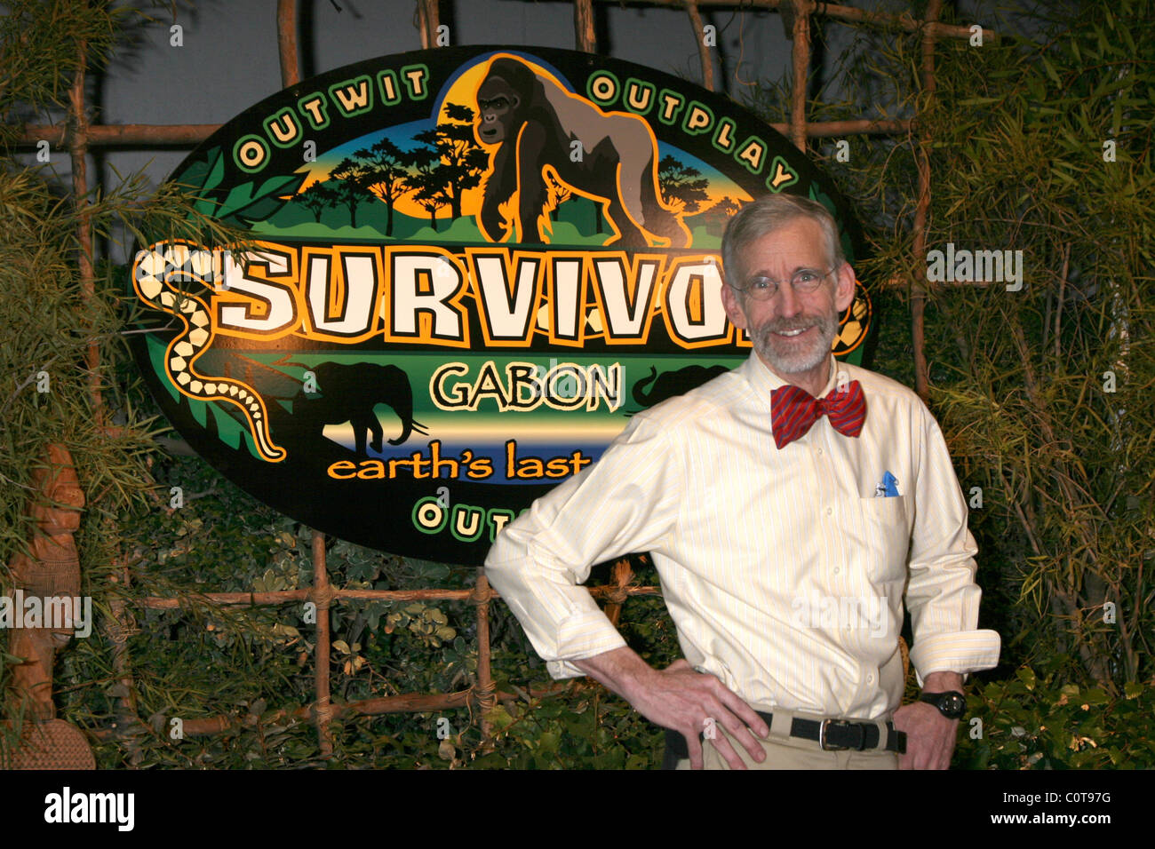 Winner of Survivor Gabon, Bob Crowley The Survivor Gabon Finale held at ...