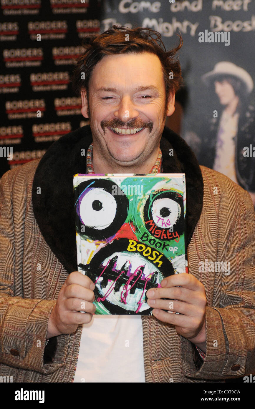 Julian Barratt of The Mighty Boosh signs copies of his new book at ...