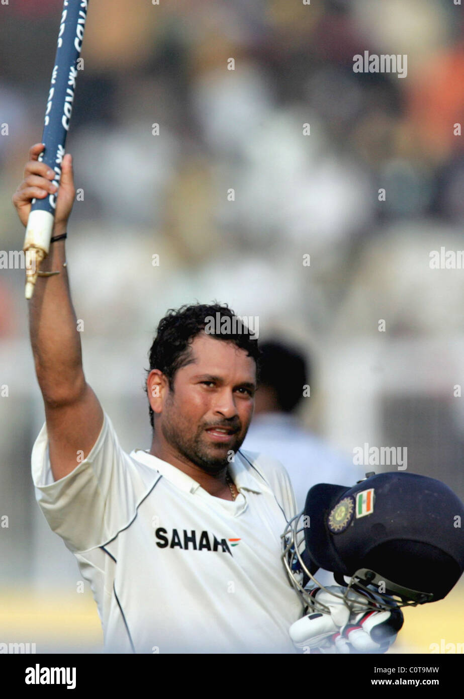 Sachin Tendulkar Day 5 of the India versus England first test cricket ...