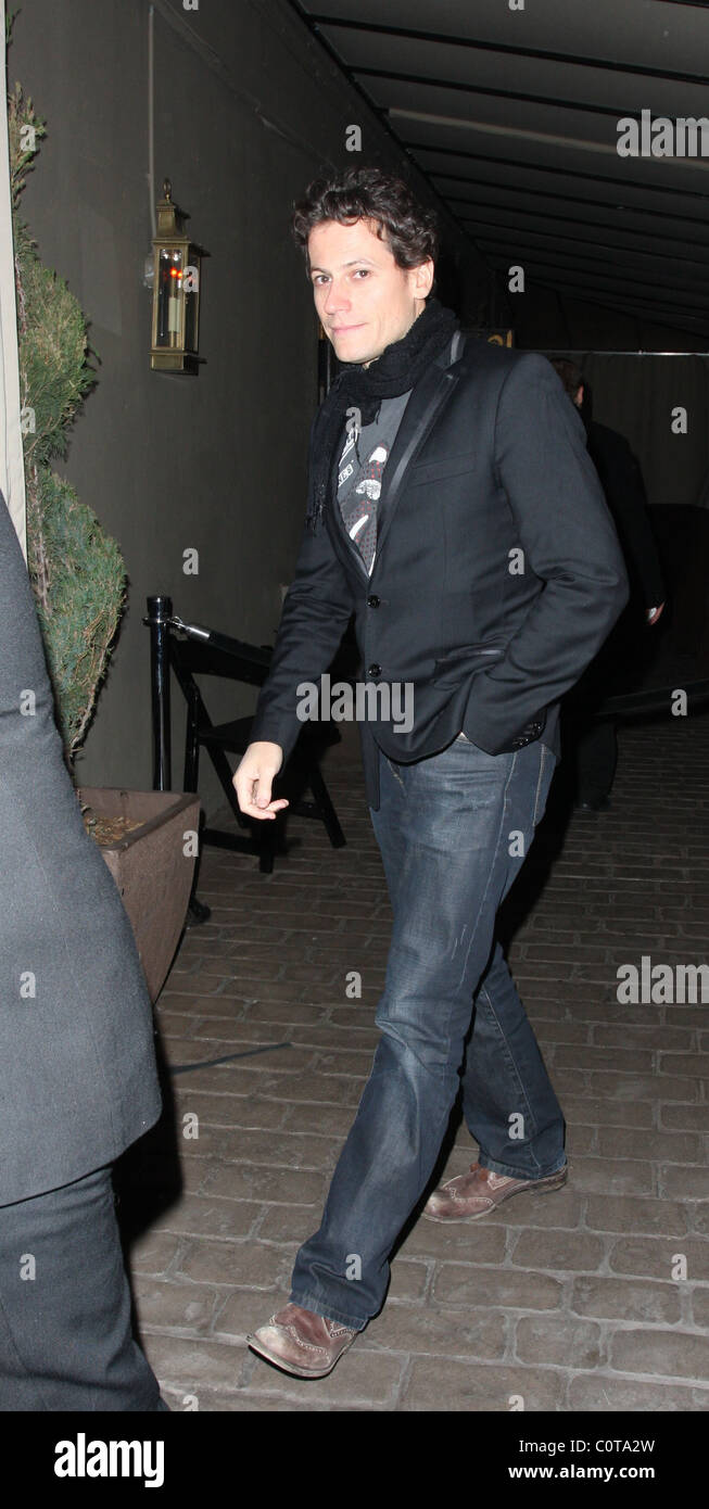 Ioan Gruffudd enjoying the festive season at Bardot Los Angeles ...