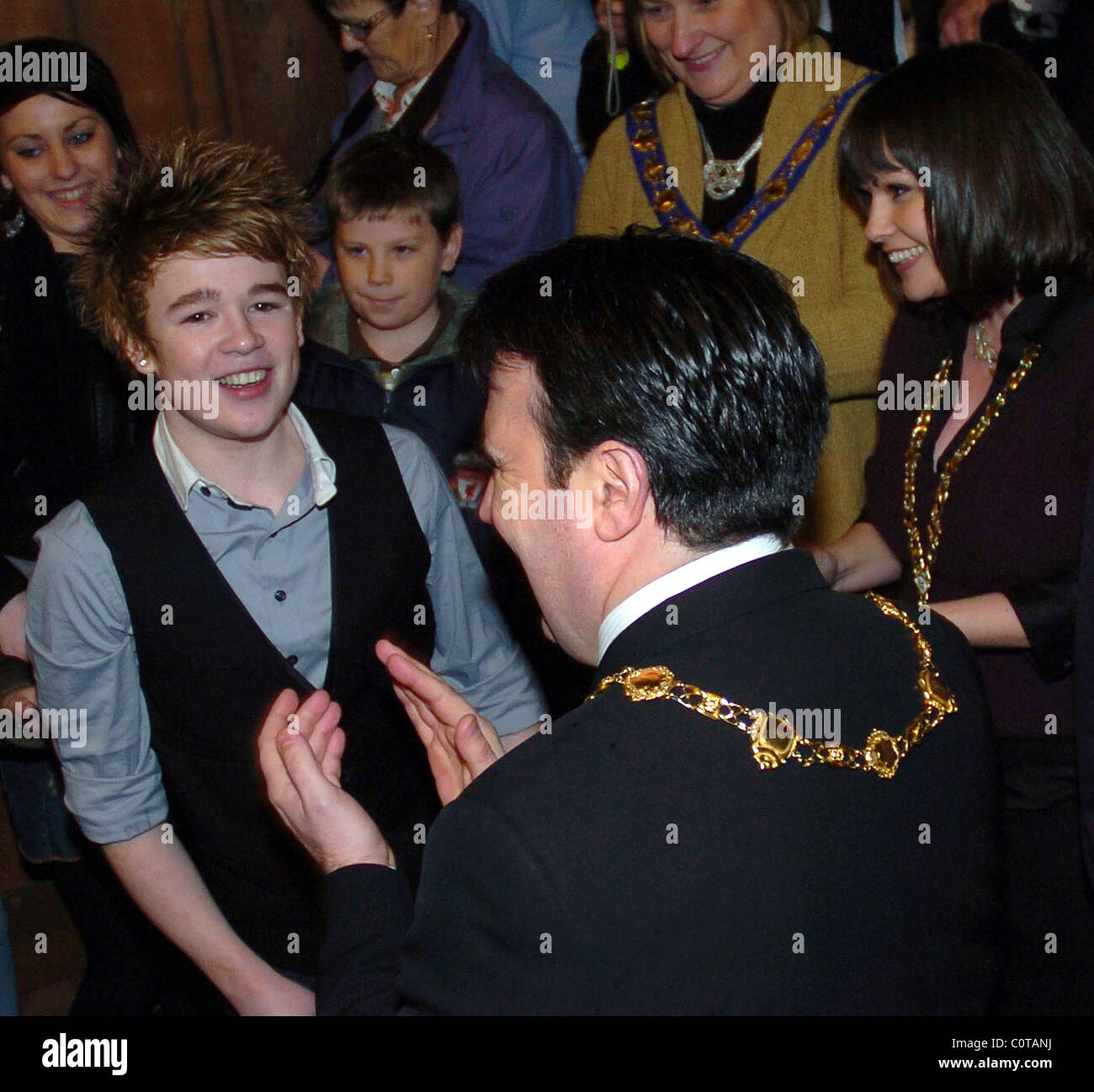 Eoghan Quigg The X Factor contestant performing a homecoming gig at ...