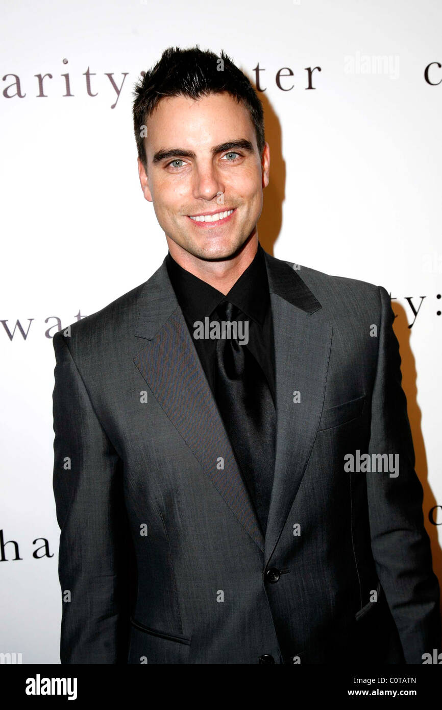 Colin Egglesfield 3rd Annual benefit gala for the charity 'Water' held ...