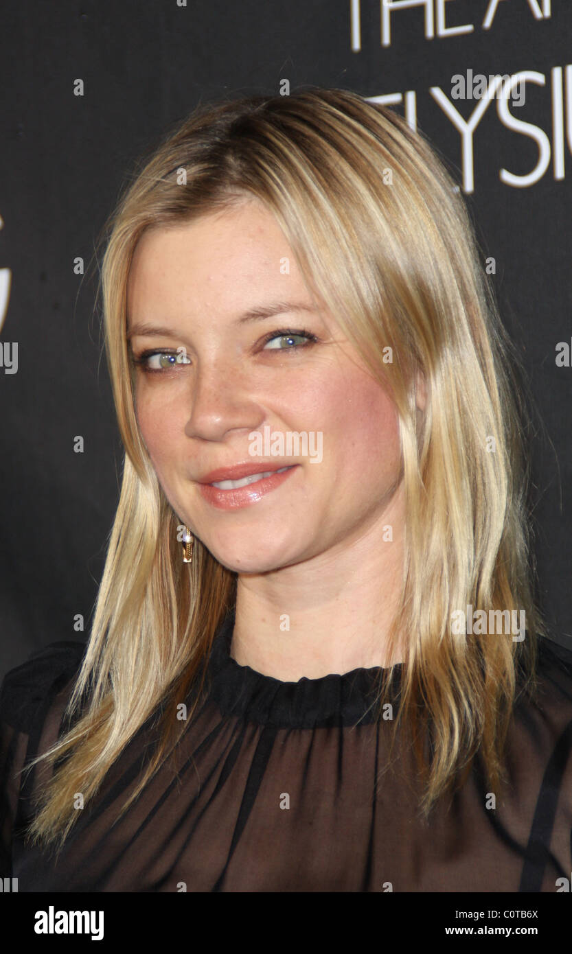 Amy Smart attend the opening night of the Dolce & Gabbana Flagship ...