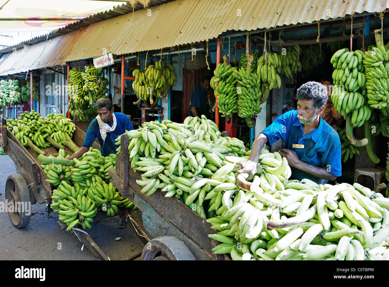 Fort Cochin market, Kerala, India Stock Photo - Alamy
