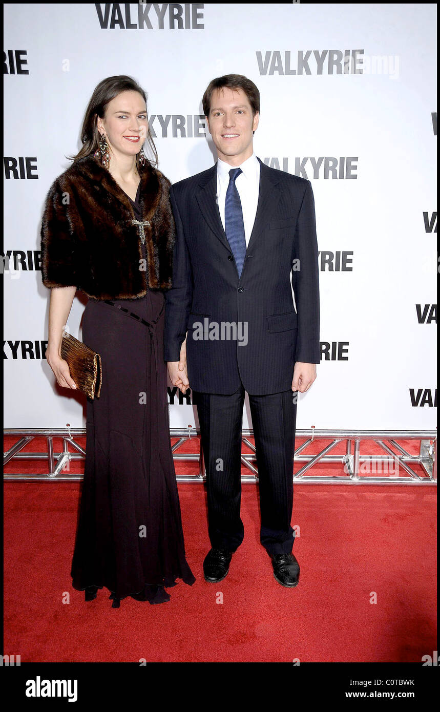 Philipp von Schulthess and guest New York Premiere of 'Valkyrie' at ...