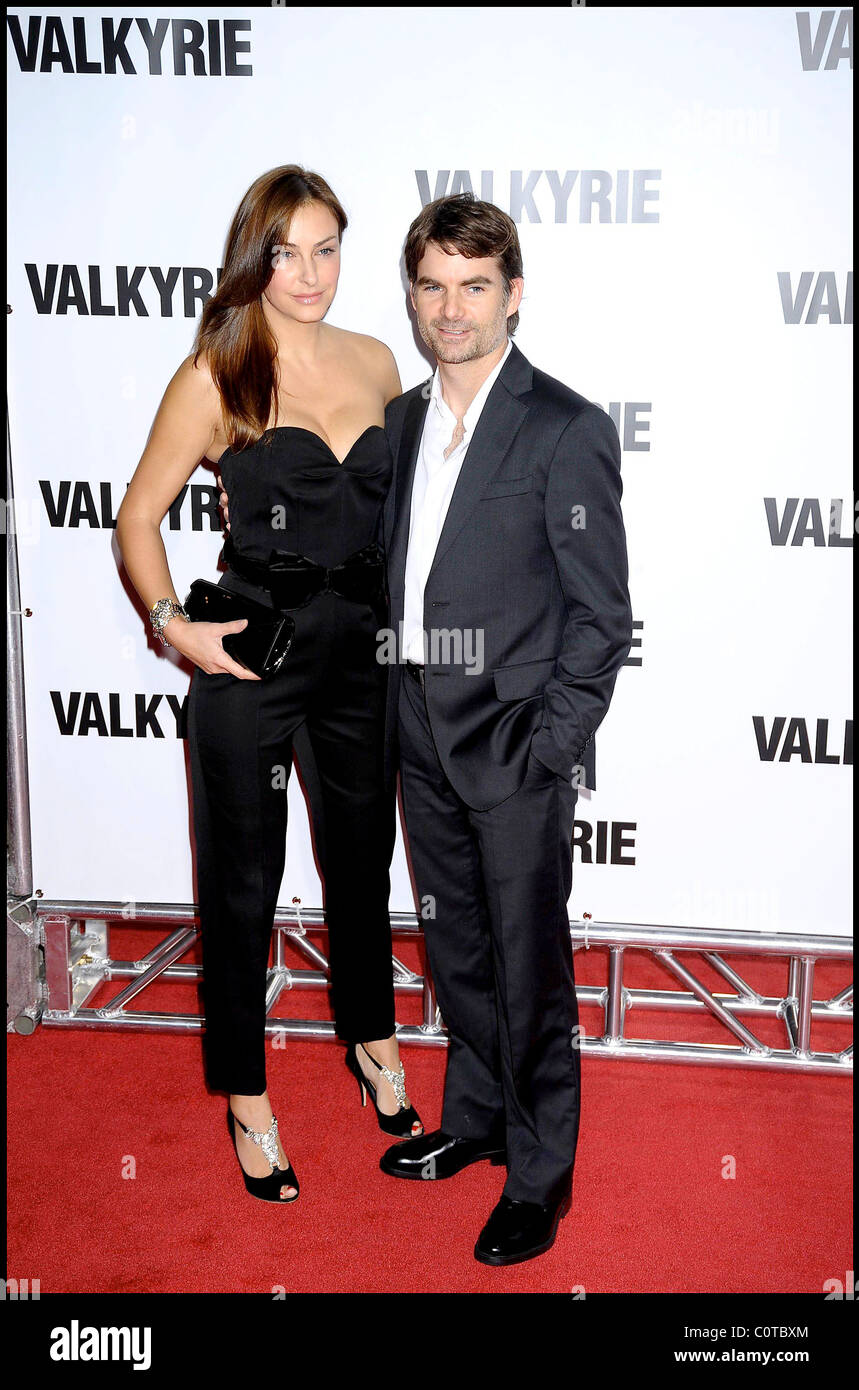 Ingrid Vandebosch and Jeff Gordon New York Premiere of 'Valkyrie' at ...
