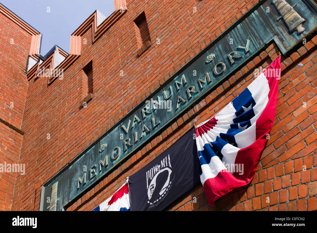 Varnum Memorial Armory East Greenwich Rhode Island USA Stock Photo - Alamy