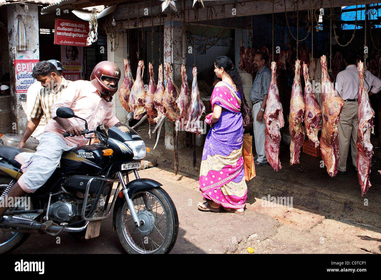Fort Cochin market, Kerala, India Stock Photo - Alamy