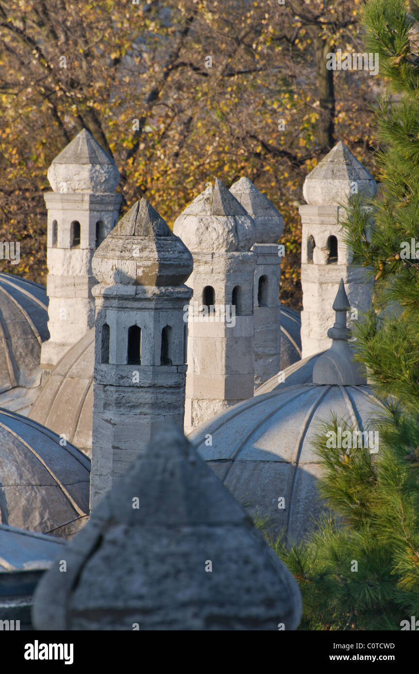 The Süleymaniye Mosque complex,built by Mimar Sinan,istanbul,Turkey ...