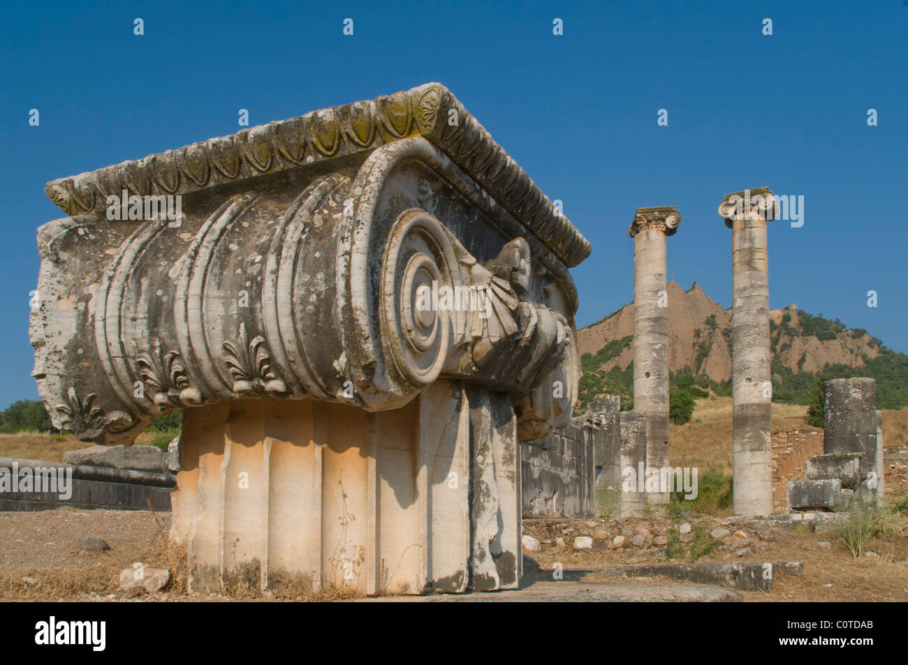 The Temple of Artemis,Salihli,Manisa,Turkey Stock Photo - Alamy