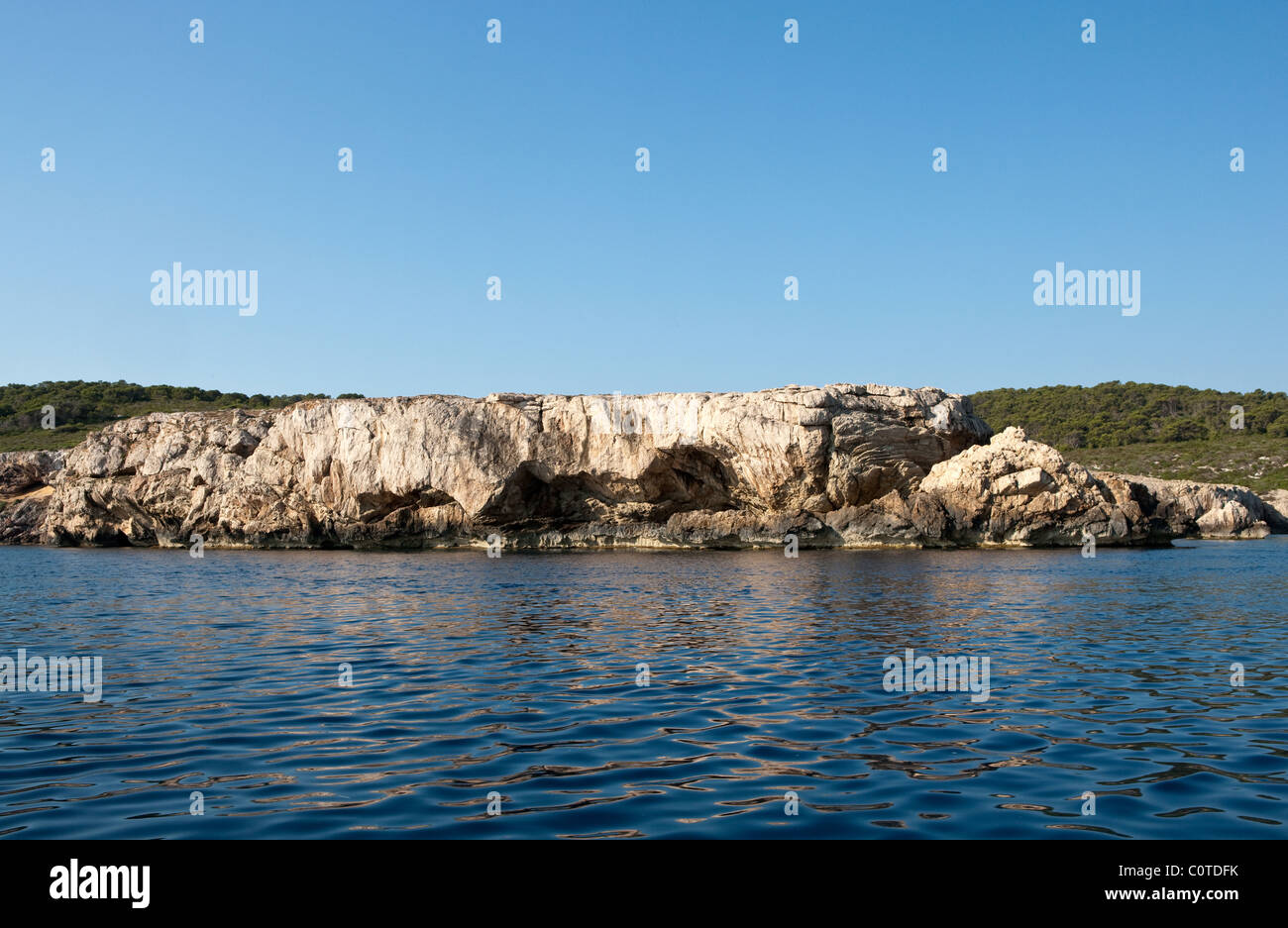 Cabrera island National reserve isle Mallorca Majorca Balearic isles ...