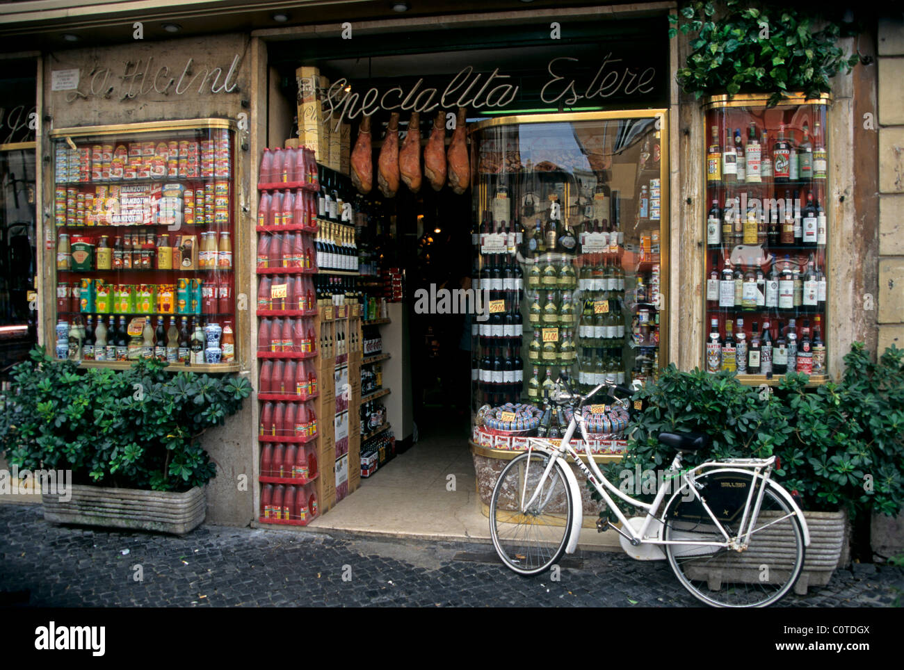 Italy Rome street market Stock Photo - Alamy
