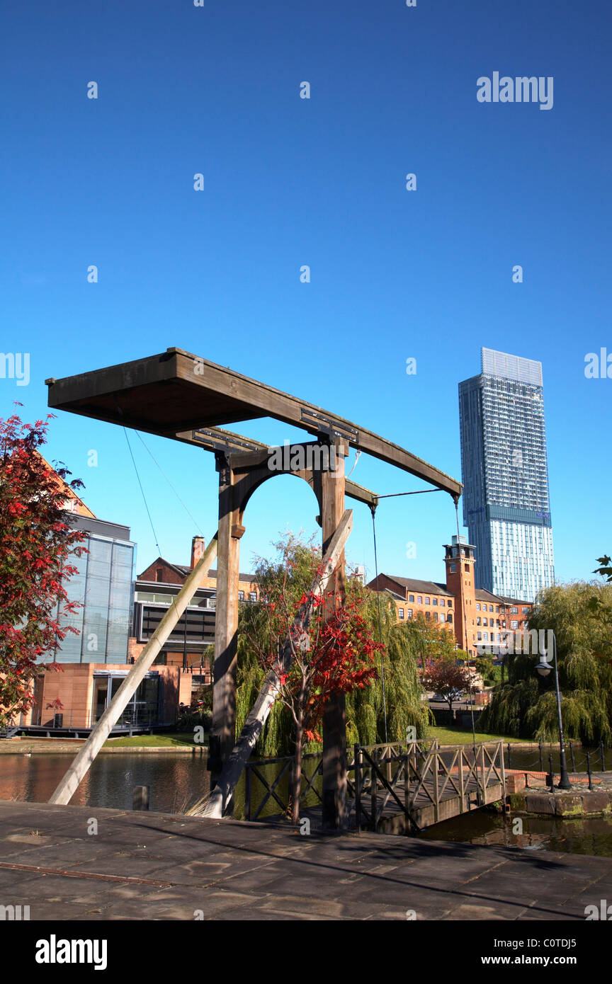 Beetham tower manchester from castlefield hi-res stock photography and ...