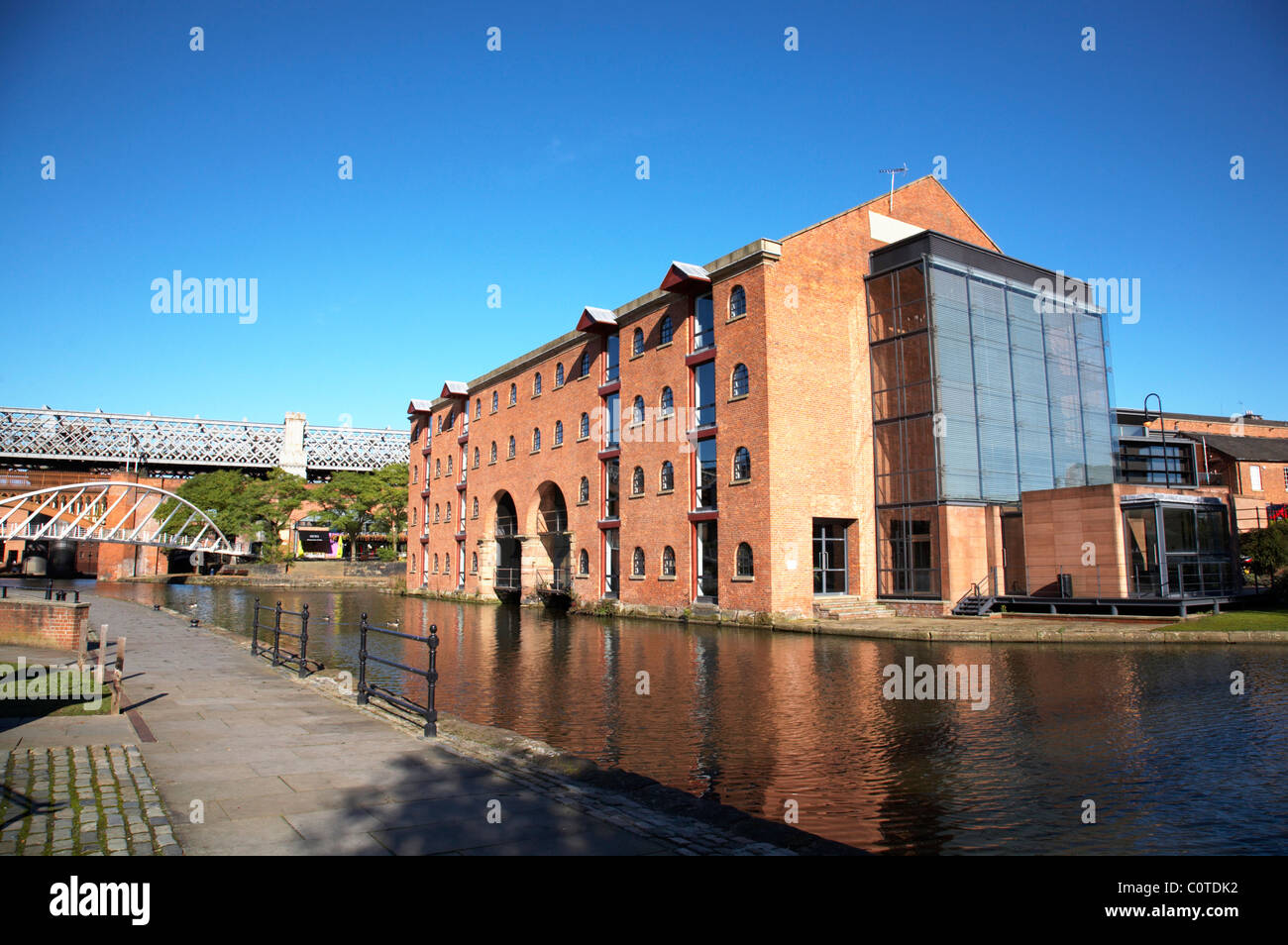 Merchants bridge castlefield manchester hi-res stock photography and ...