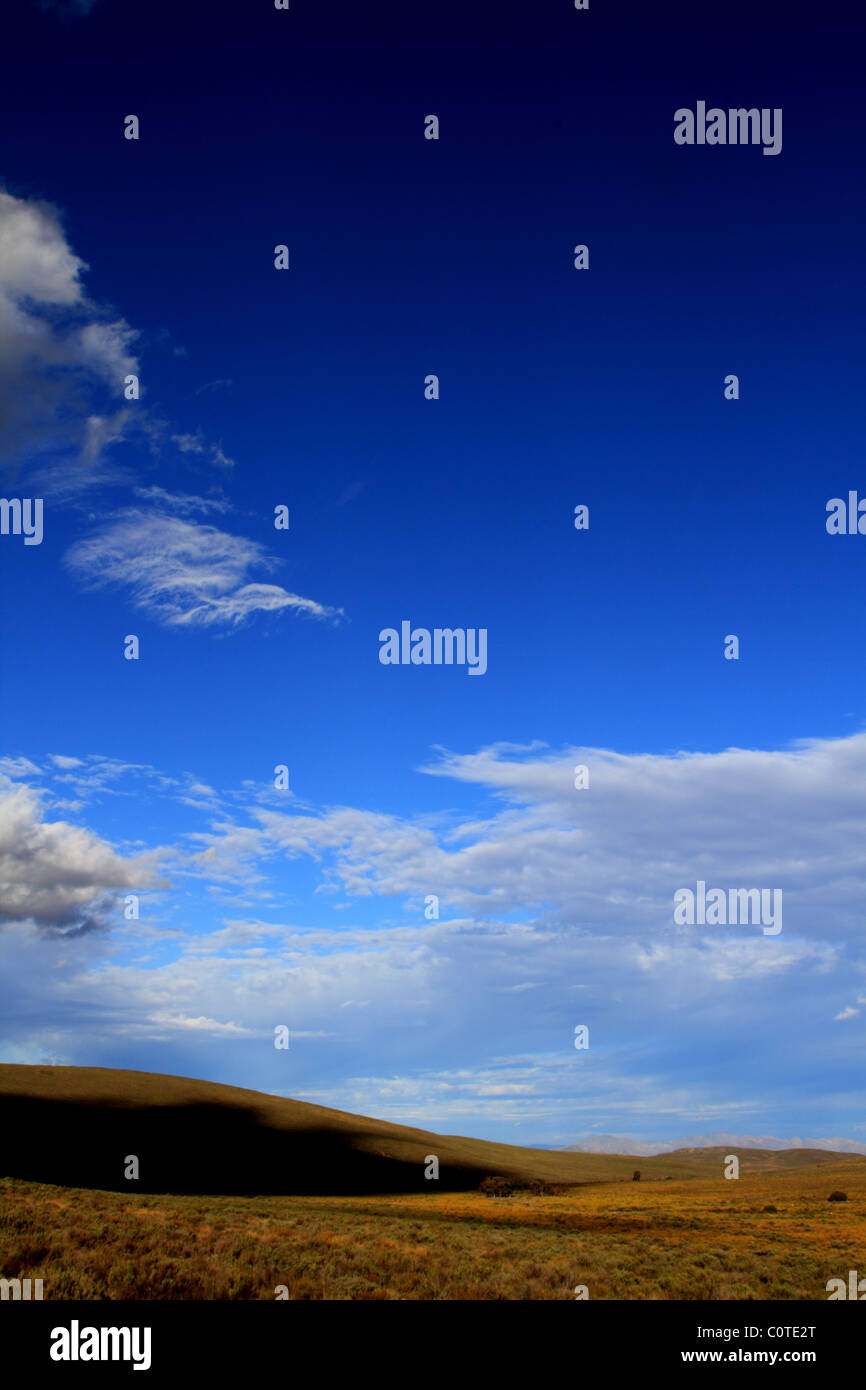 Blue skies of South Africa Stock Photo - Alamy