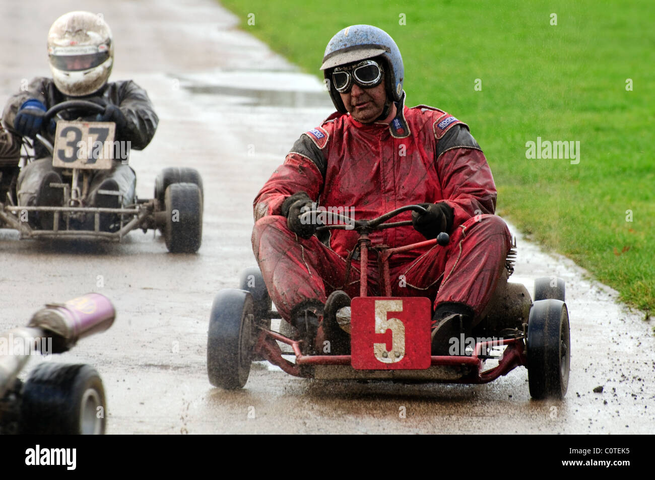 Classic Karting - Race Retro, Stoneleigh Park Stock Photo - Alamy